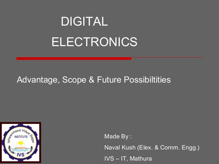 Ppt Digital Electronics
