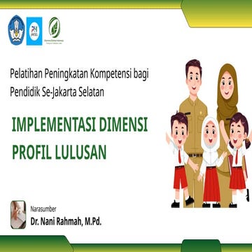 Presentasi - Kokurikuler dan 8 Dimensi Profil Lulusan.pptx