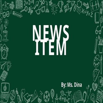 Materi Bahasa Inggris - News Item Text.pptx
