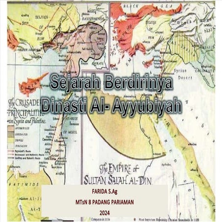 PPT Dinasti Ayyubiyah Kelas 8 SMT 2.pptx