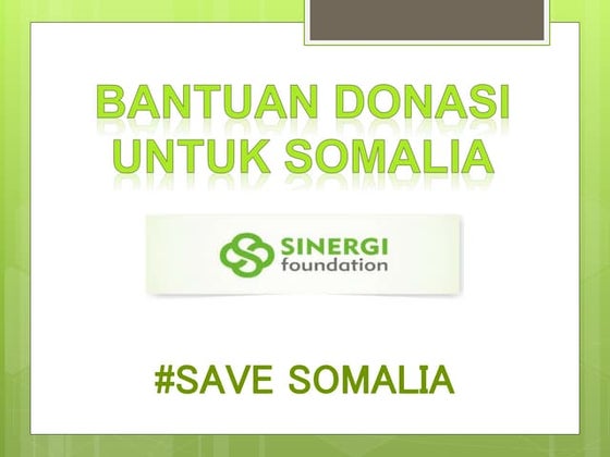 REKENING DONASI PROGRAM SINERGI FOUNDATION | PPTX