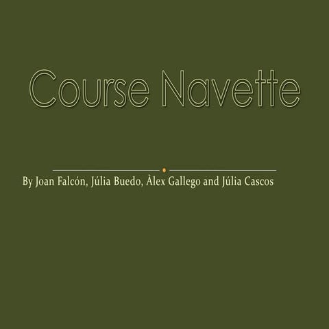 E.F. Course Navette | PPT