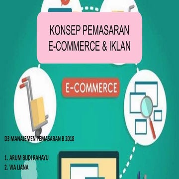 E-Commerce Chap 6 : E-COMMERCE MARKETING AND ADVERTISING CONCEPTS (D3 B 2018) | PPTX