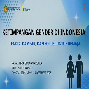 PPT Sustainable Development Goals: Gender Equality | PPTX