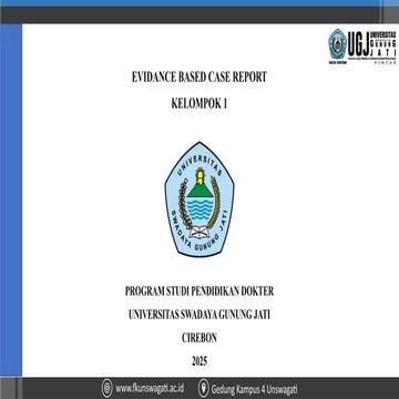 PPT EBCR_KELOMPOK 1 universitas swadayag | PPTX