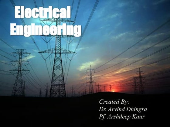 Electrical Engineering_Electronics Products | PPT