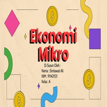 PPT Ekonomi Mikro Sintiawati Ali.pptx