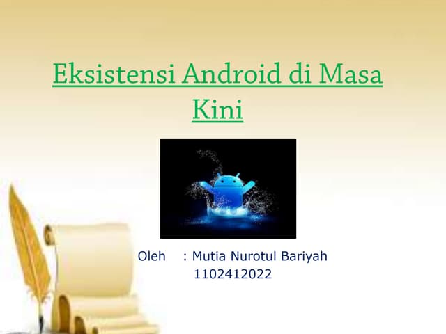 presentasi Android | PPTX