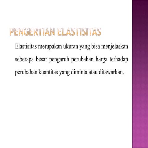 Elastisitas dan Inelastisitas PPT | PPT