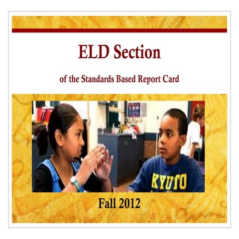 Ppt eld section final | PPT