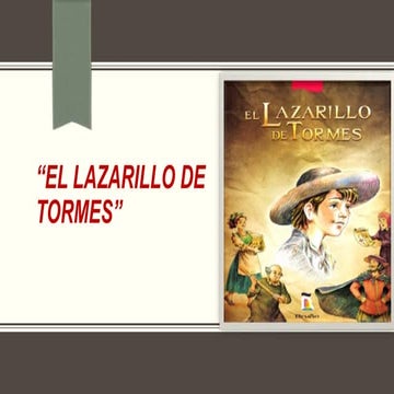 El Lazarillo de Tormes. Ensenanza. edupptx | PPTX