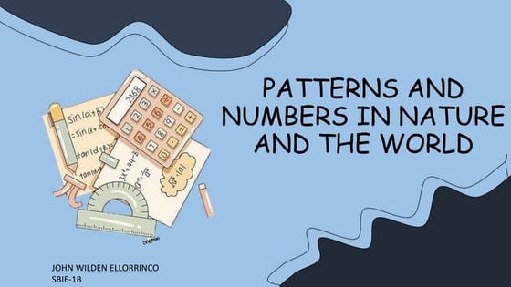Nature's Number by Ian Stewart | PPTX