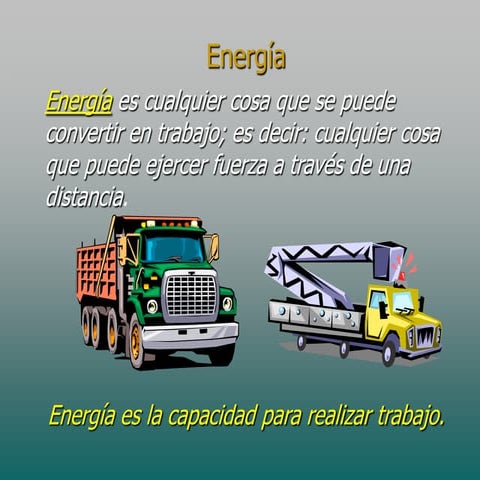 Ppt energía | PPTX