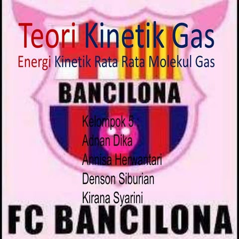 Ppt energi kinetik gas | PPTX