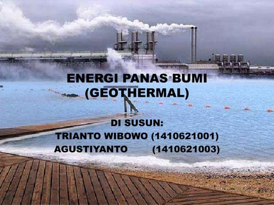 Energi panas bumi_energi geothermal PPT. | PPT