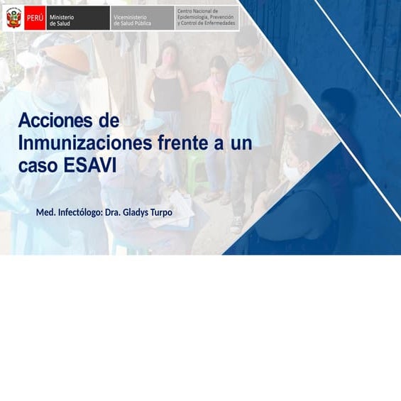 VIGILANCIA ESAVI GRAVE MINISTERIO DE SALUD PUBLICA | PPTX
