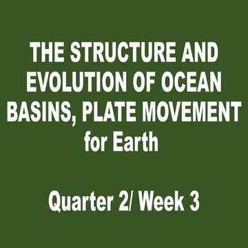 PPT ES THE STRUCTURE AND EVOLUTION OF OCEAN BASINS,.pptx