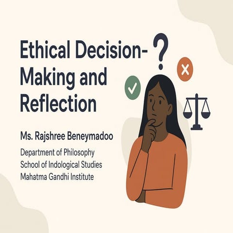 PPT Ethical Decision Making and Reflection -Discussion and Case ...