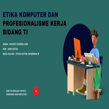 PRofesionalisme Kerja - materi perkuliahan | PPT