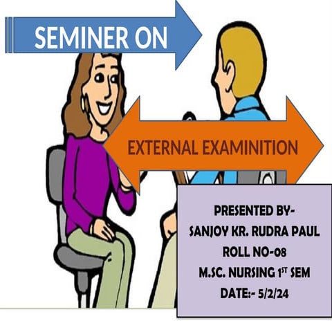 Internal versus external examination | DOCX