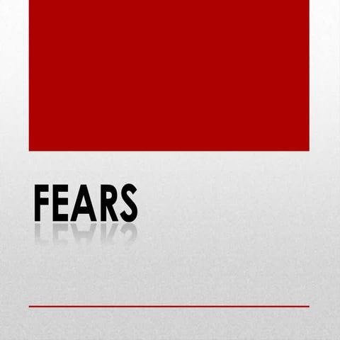 Ppt fear | PPT
