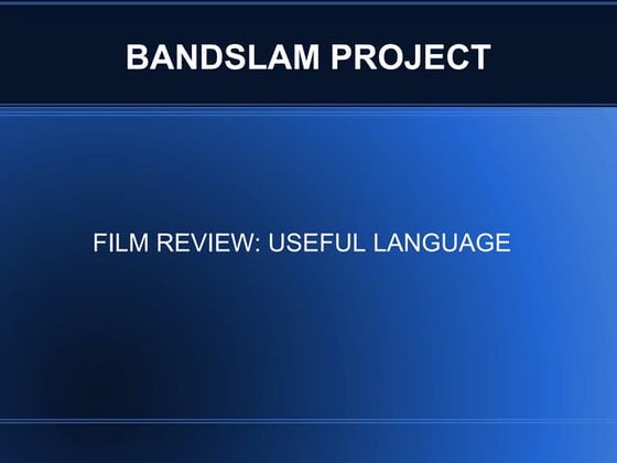 Film review | PPT
