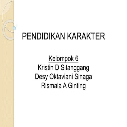 Materi Powerpoint Pendidikan Karakter Pptx