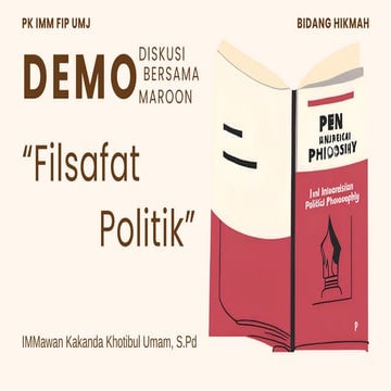 PPT FILSAFAT POLITIK - PK IMM FIP UMJ (Tum Umam).pdf