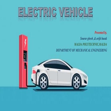 electric vehicle ppt | PPTX