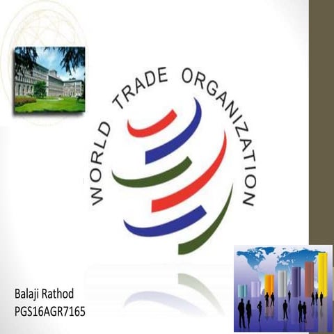 world trade organization ppt | PPTX