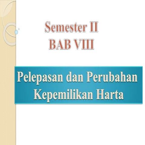 Ppt fiqh bab viii | PPTX