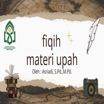 PPT FIQIH UPAH ASRIADI.ppt Dalam Islam, upah (ujrah) | PPTX