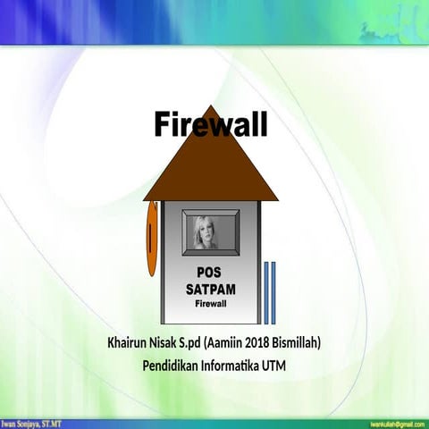 contoh sederhana dari ppt ini firewall.ppt