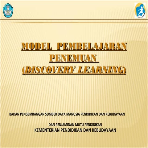 PPT tentang problem based learning discovery learning | PPTX