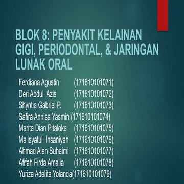 Skenario 3 Blok 8 Infeksi Dentomaskilofasial | PPTX