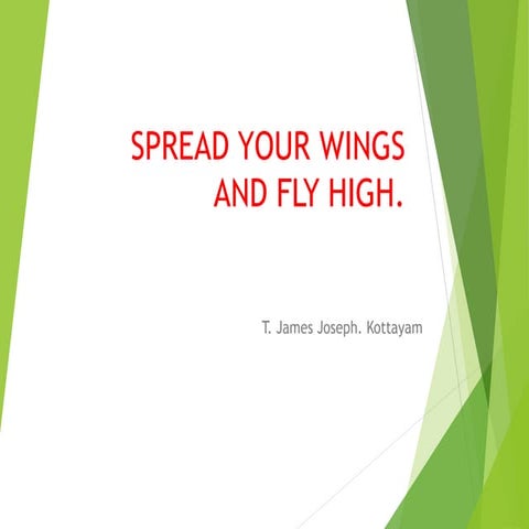 FLY HIGH- PPT from James Adhikaram | PPTX