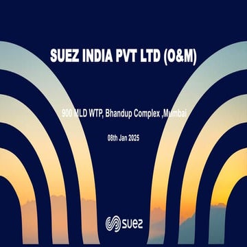 900 MLD WTP, Bhandup Complex , Mumbai .pptx