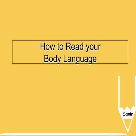 Body Language | PPT