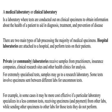 PowerPoint presentation for laboratory technology | PPTX