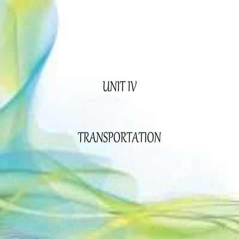 PPT for Logistic Management unit 4 & unit 5 | PPTX