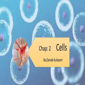 Chapter: 2 "Cells" | PPT