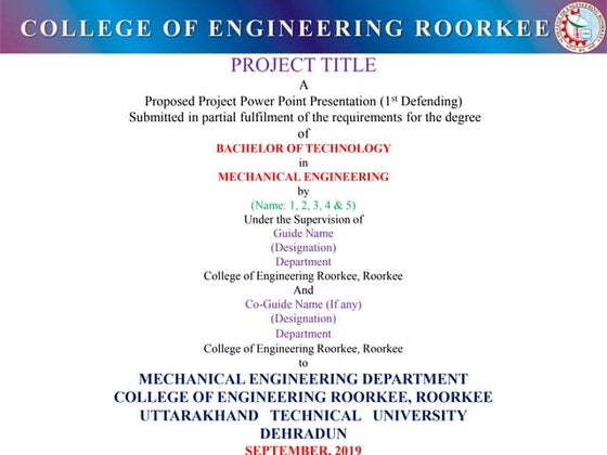 Sample seminar report | PDF