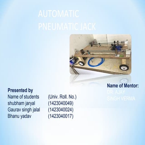 automatic jack | PPT