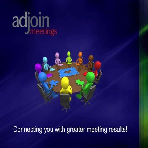 Adjoin Meetings Profile | PPTX