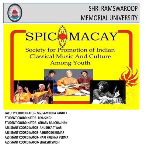 PPT for SPIC MACAY CLUB.pptx