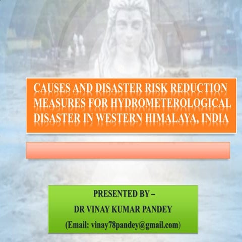 ladakh flash flood | PPTX