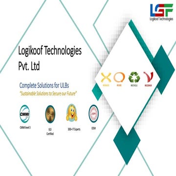 Complete Solutions for ULBs Sustainable Solutions to Secure our Future ...