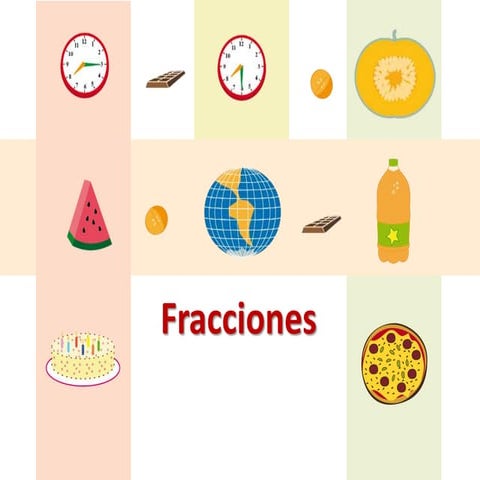 La fracción, Medios cuartos y octavos..pptx