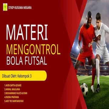 ppt futsal avin tugas mata kuliah futsal stkip kusuma negara | PPT