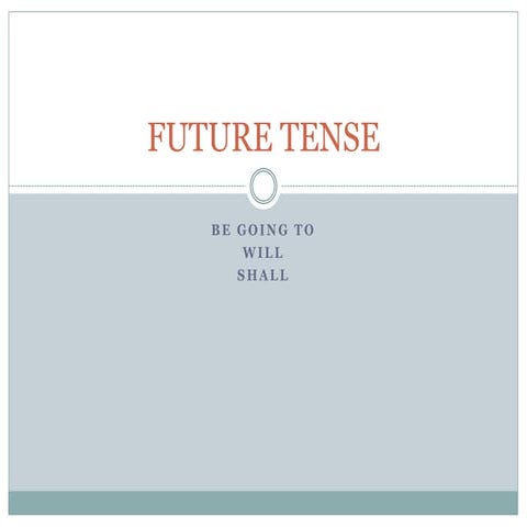 Denisa ppt future tense | PPTX